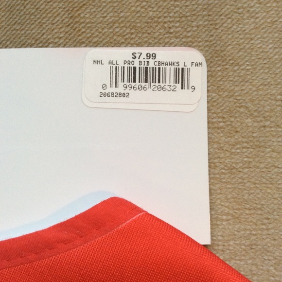 Accessories | New Nhl All Pro Little Blackhawks Fan Bib | Poshmark